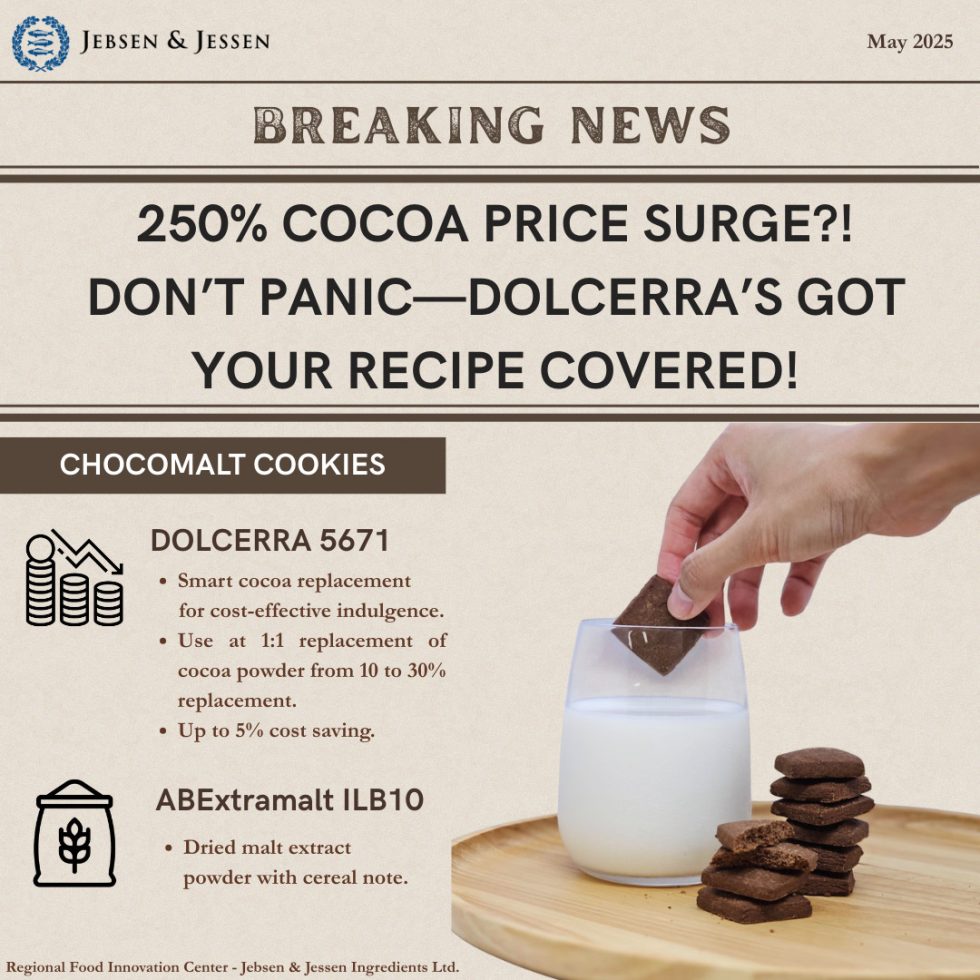 Chocomalt Cookies: Smart, Indulgent & Cocoa-Conscious - Jebsen & Jessen ...