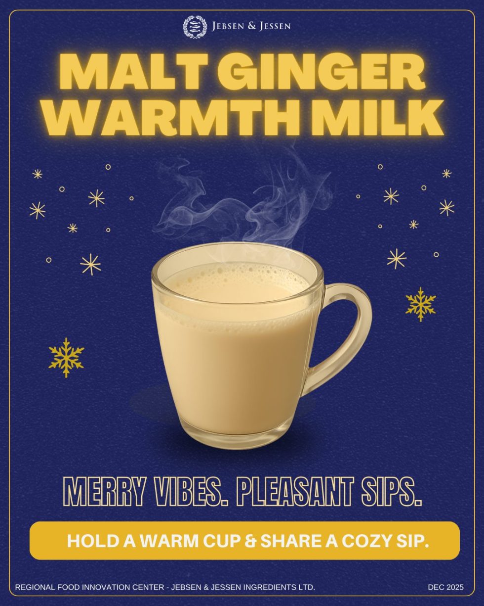 Malt Ginger Warmth Milk - Jebsen & Jessen Ingredients