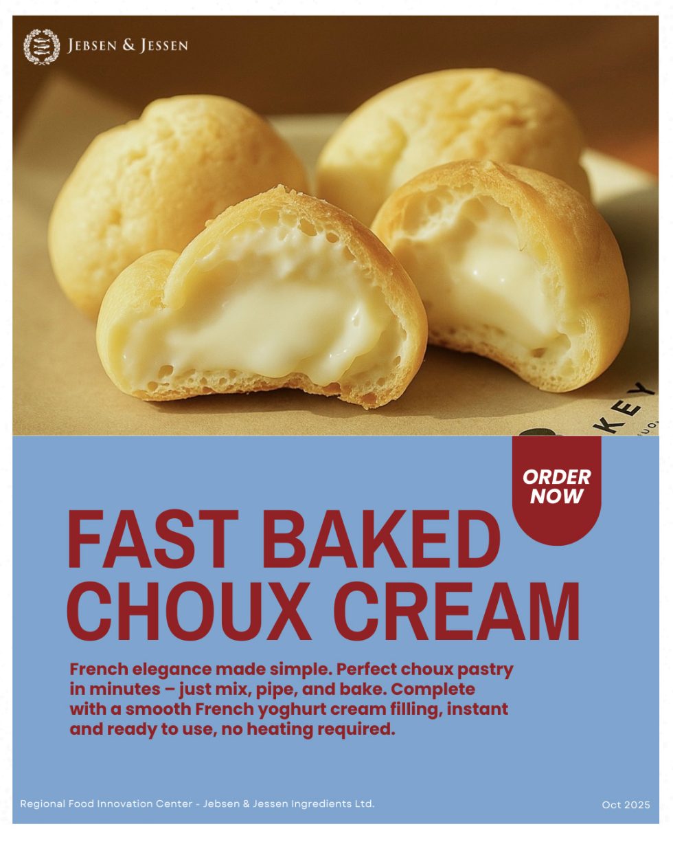 Fast Baked Choux Cream